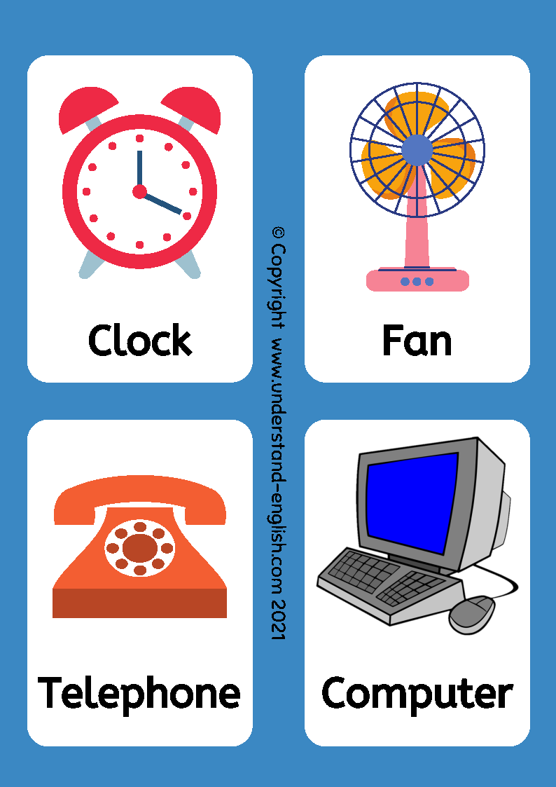 Household Items Flashcards