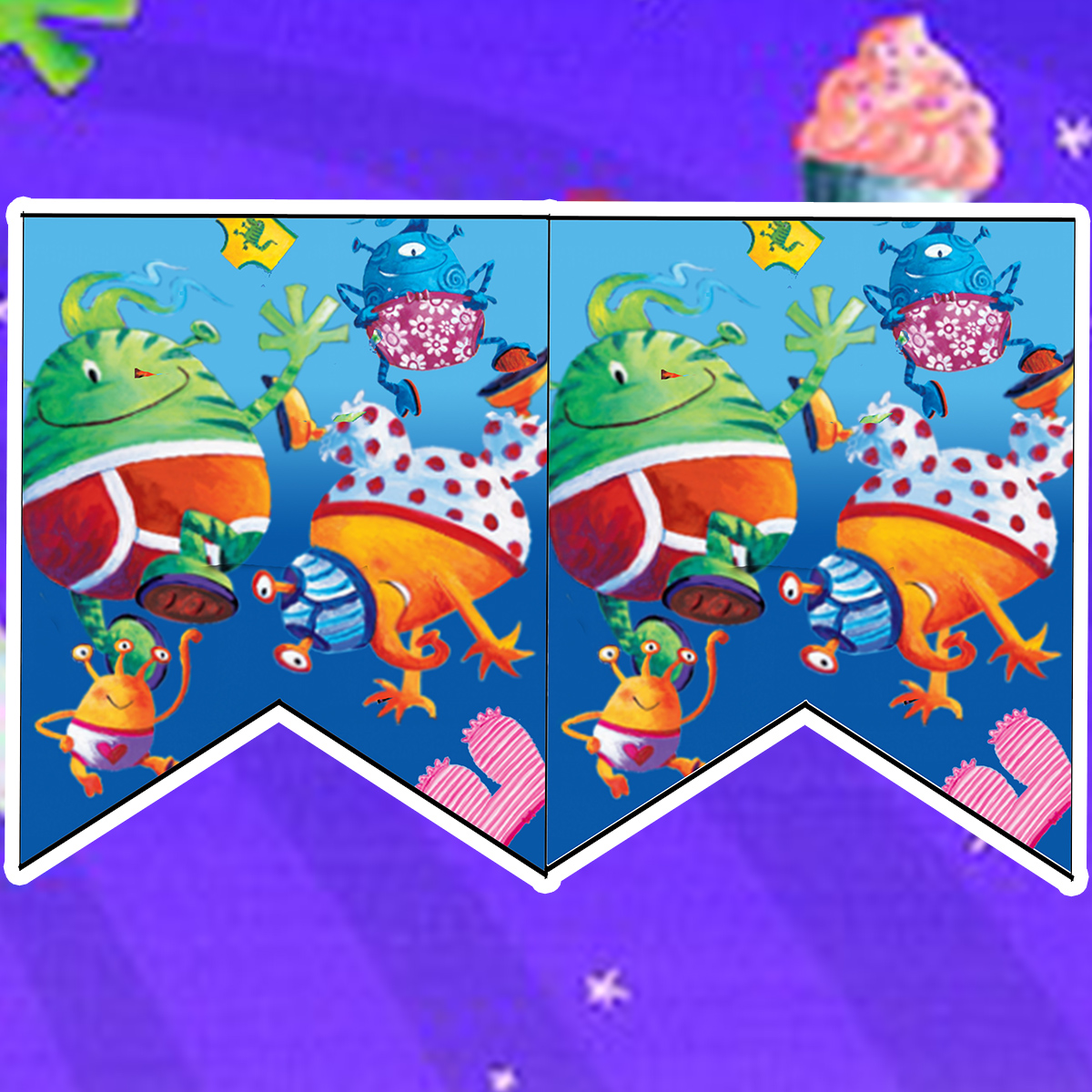 Daisy Celebrates: Aliens Love Underpants Birthday Party Printable Files