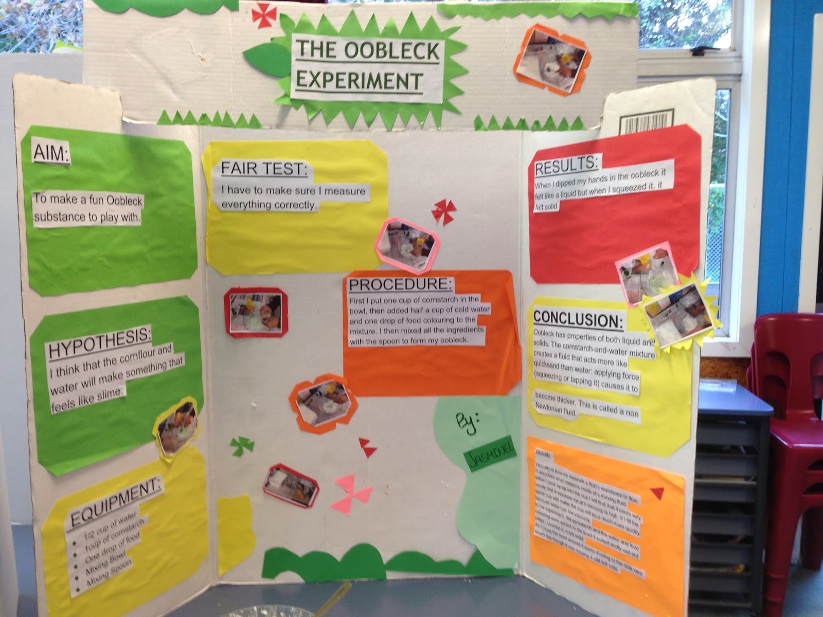 Room 5 2015: Science Fair projects