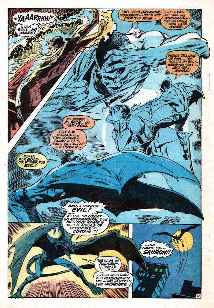 X-men #60 - Neal Adams art & cover + 1st Sauron - Pencil Ink