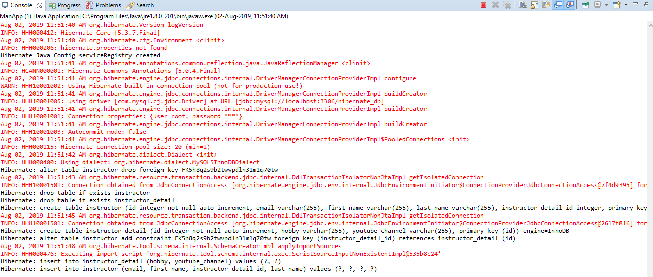 JPA/Hibernate One to One Mapping Annotation Example