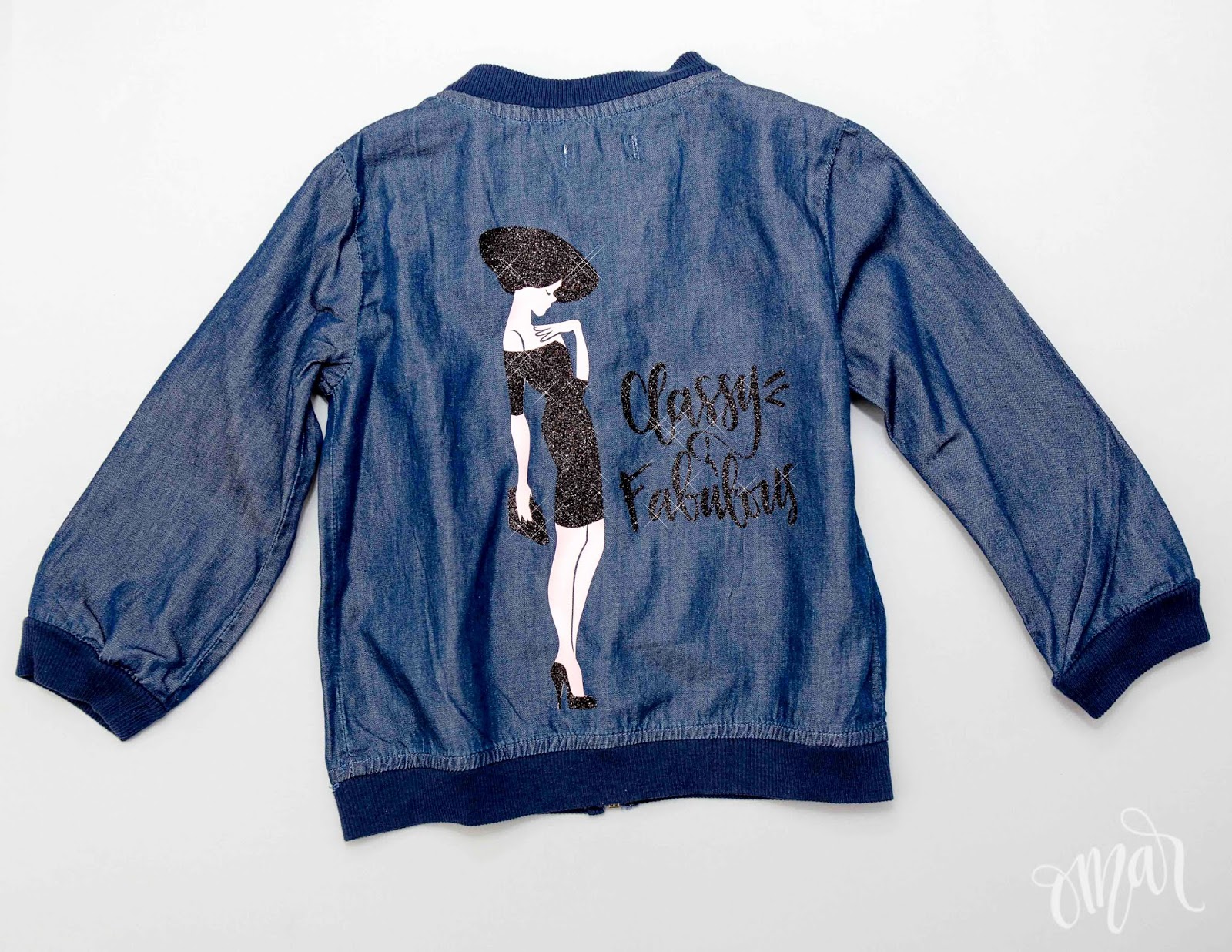 Awesome SVGs: Editorial Vinyl - Classy and Fabulous Layered Glitter HTV