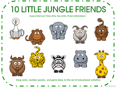 Hand to Heart : Teaching With A Theme Jungle or Zoo Ideas