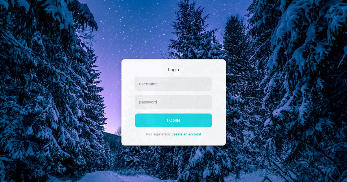 Easily Create An Attractive Login Page Using Html Css Coding Snow