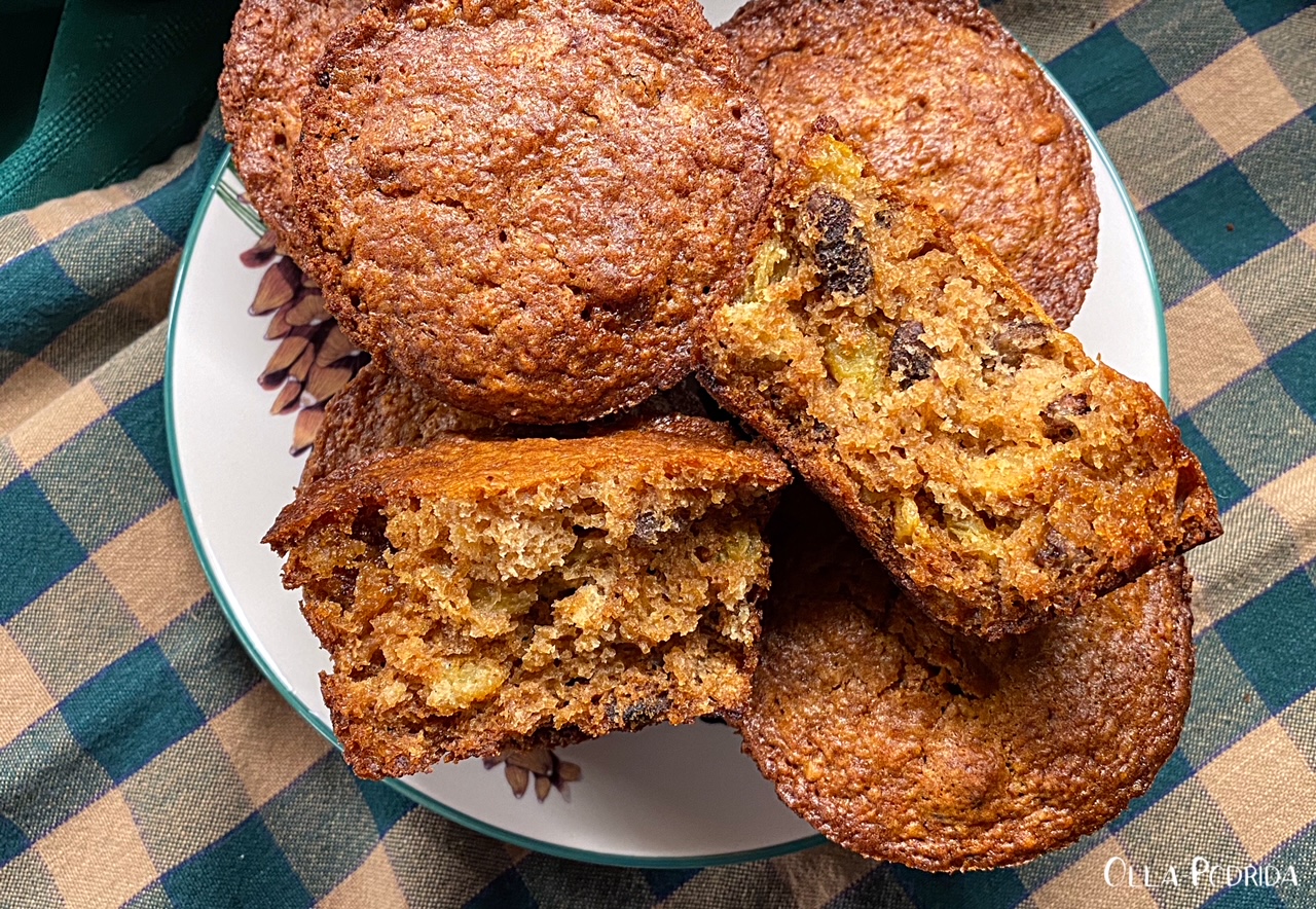 Olla-Podrida: Irish Whiskey Bran Muffins