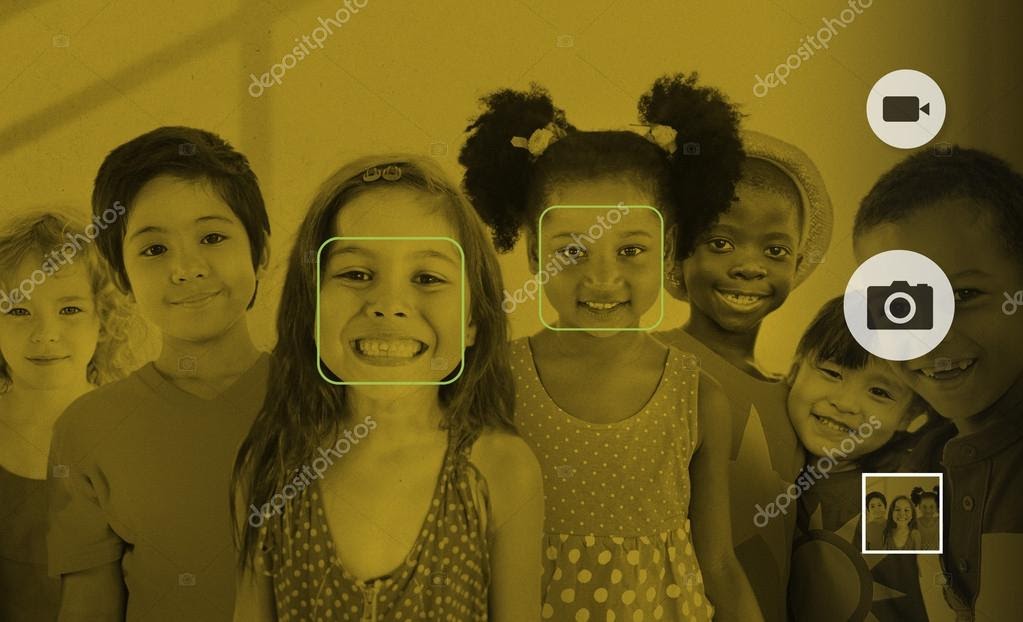real time face detection using python 2020