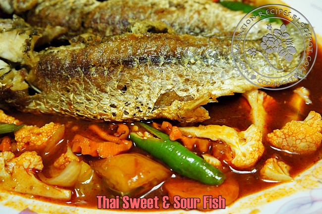 HomeKreation - Kitchen Corner: Thai Sweet & Sour Fish (Ikan Masak Masam ...