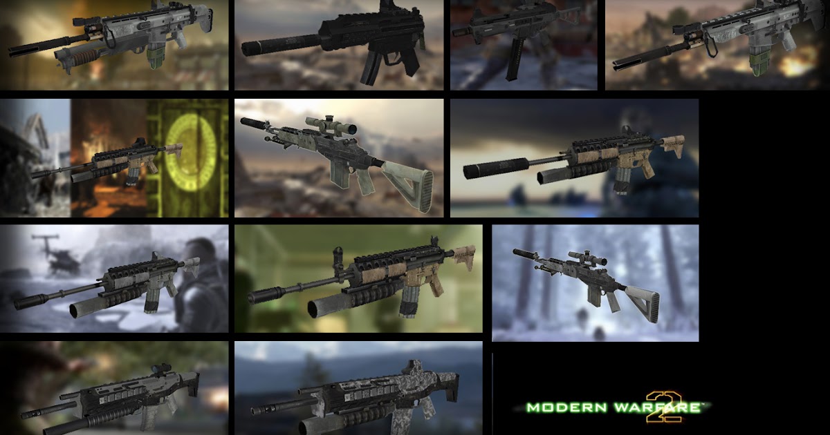 Midway Mods: [REL] Modern Warfare 2 Weapons Pack