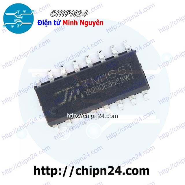 [SOP] IC Dán TM1651 SOP-16 (SMD) (1651)