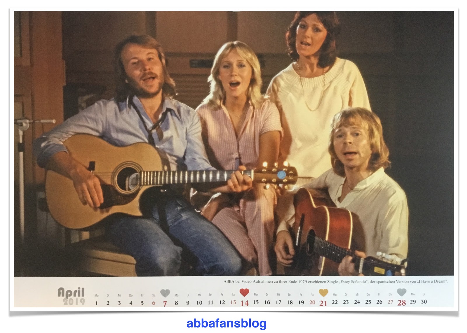 ABBA Fans Blog: Abba Calendar