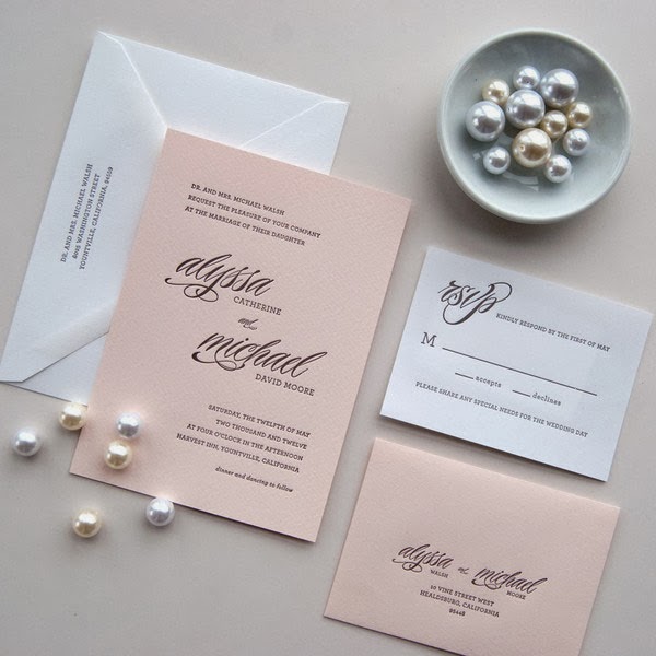 Elegant Wedding Invitations