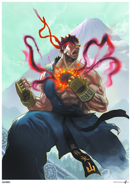 STGCC-Exclusive "Evil Ryu" Print from Kinetiquettes