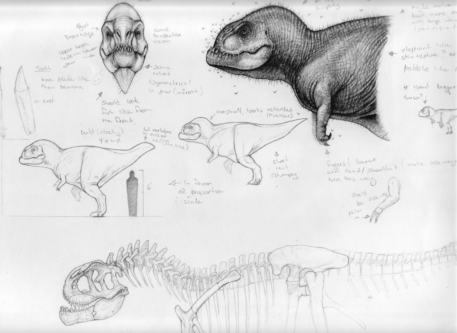 The WIP's of Jay Mc: Piranhasaurus Rex