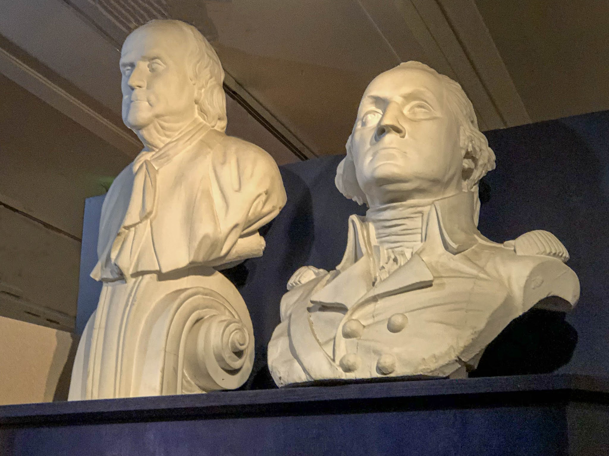 Walking Arizona: George Washington and Benjamin Franklin