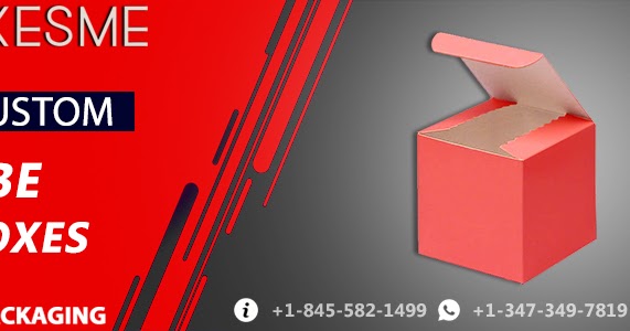 Make Custom Cube Boxes for your Products with brand logo and details ...