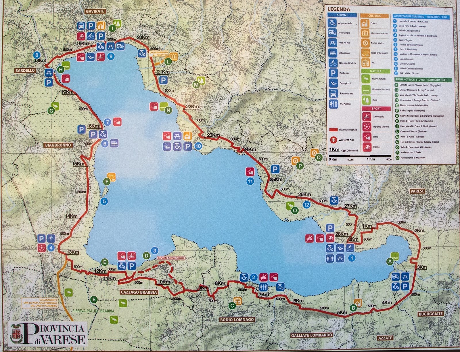 Inmovimento: CICLABILE LAGO DI VARESE
