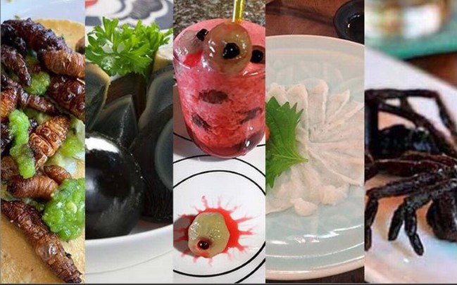 El Gourmet Urbano: #GASTRONOMIA 🕷 | Las cinco comidas más raras del mundo