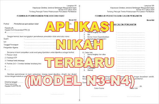 Download Formulir N1 N2 N3 N4 N5 dan N6 Nikah terbaru | FORMAT ADMINISTRASI DESA
