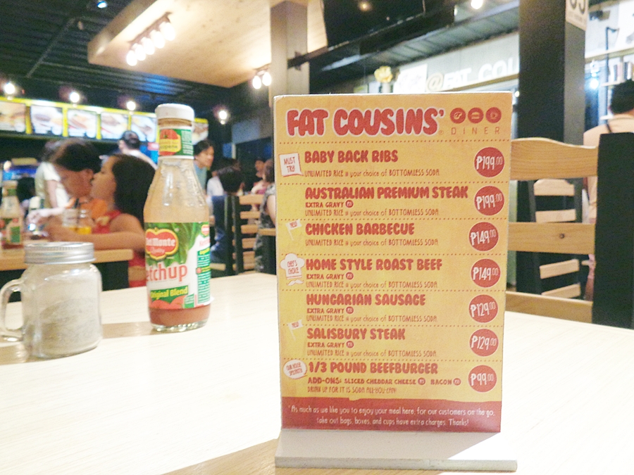 Fat Cousins at Fat Cousins Diner | diane wants to write