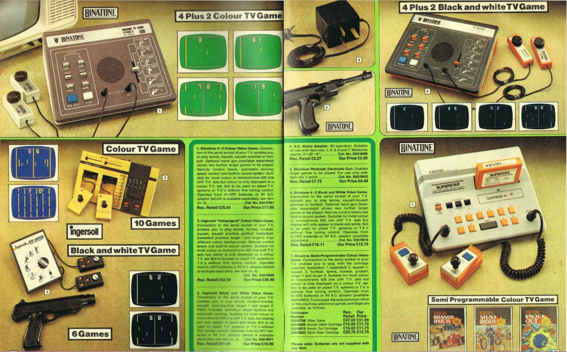 🕹️🎮 The Argos Catalogue & Video Games in the 1970s, 80s & 90s | A Trip ...
