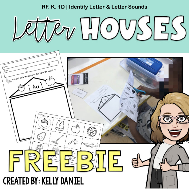 Letter Houses | A Phonemic Awareness Activity | Little Fox Teaching