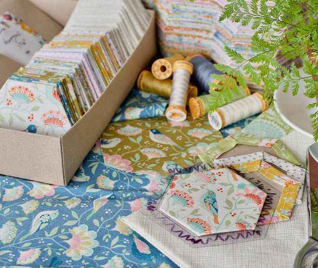 Pieces of Contentment: Tilda Birds Quilt