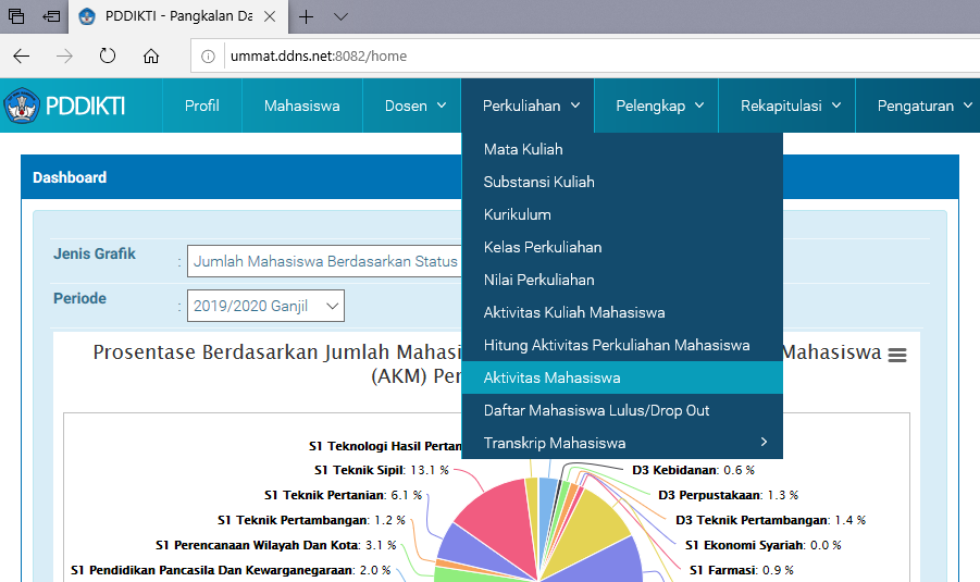 Tutorial input data Aktifitas Mahasiswa di Laporan Feeder PDDikti ... Tutorial input data Aktifitas Mahasiswa di Laporan Feeder PDDikti ...