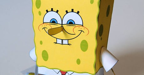 SpongeBob SquarePants Papercraft | Paperized Crafts