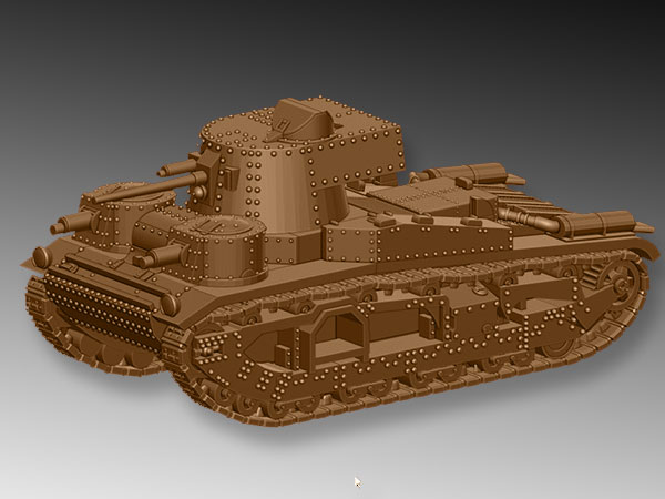 Shouting Into The Void: Vickers Medium Mk.III (revisited)