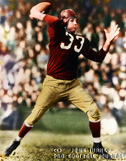 Pro Football Journal: SAMMY BAUGH: Transition to the "T" and Back on Top
