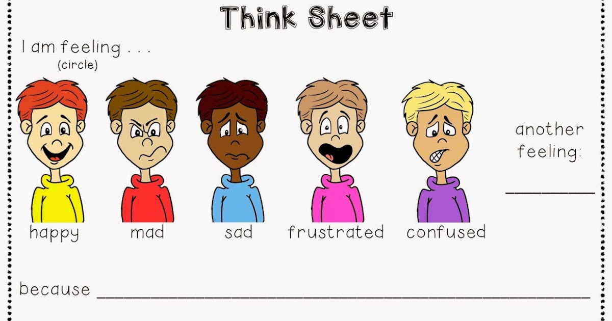 Friday Freebie: Behavior Think Sheet - Hippo Hooray for Second Grade!