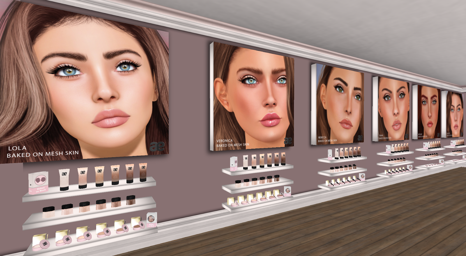 The *SK*[BoM]*IN* Project™: FEMALE BOM SKINS