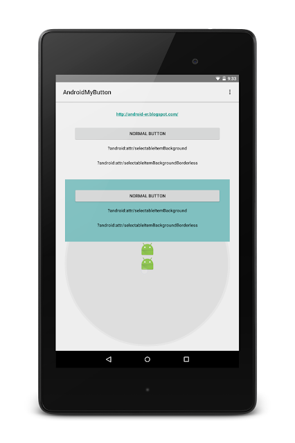 Example Of Using android attr selectableItemBackground And android Example Of Using android attr selectableItemBackground And android