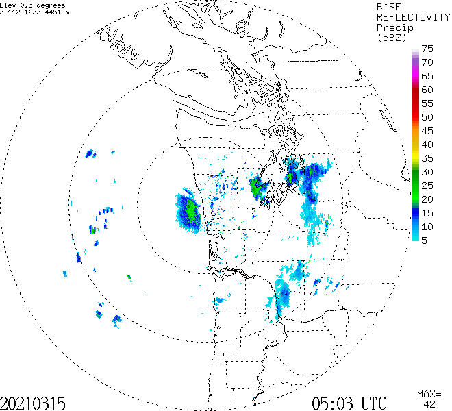 Cliff Mass Weather Blog: Why the Strange Radar Echo over the Pacific Ocean?