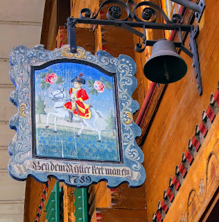 My Vintage Journeys: THE HANGING SIGNS OF MEDIEVAL EUROPE