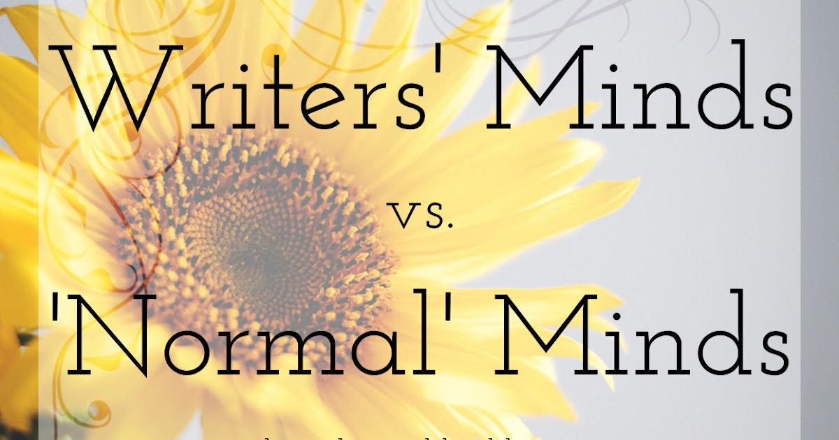 Inside Out Graphic Design: Writers' Minds vs. Normal Minds