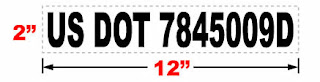 Magnetic Signs : Magnetic Signs for US DOT Numbers. Legal or not?