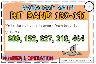 Literacy & Math Ideas: NWEA MAP Language (RIT Band 181-190) Practice ...