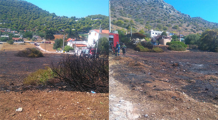 SALAMIS-NEWS: ΑΝΤΙΠΕΡΙΦΕΡΕΙΑΡΧΗΣ ΝΗΣΩΝ ΠΥΡΚΑΓΙΑ ΣΤΗΝ ΚΑΚΗ ΒΙΓΛΑ ΣΑΛΑΜΙΝΑΣ