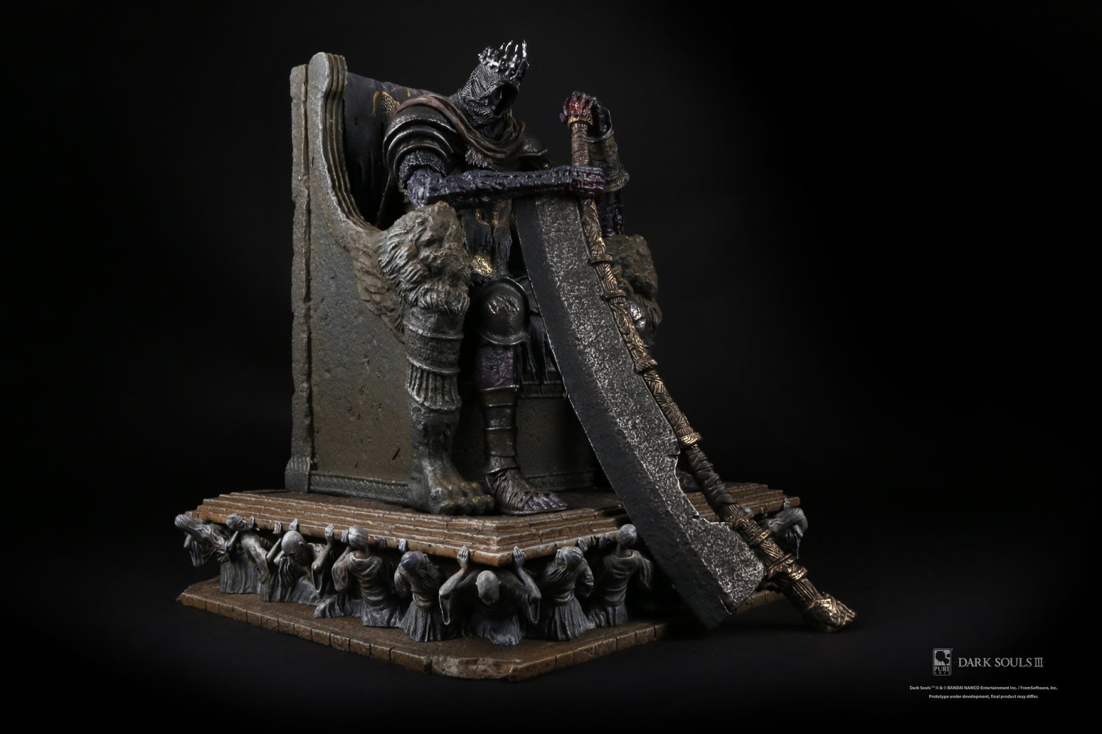 Dark Souls III - Yhorm 1/12 y 1/18 (Pure Arts)
