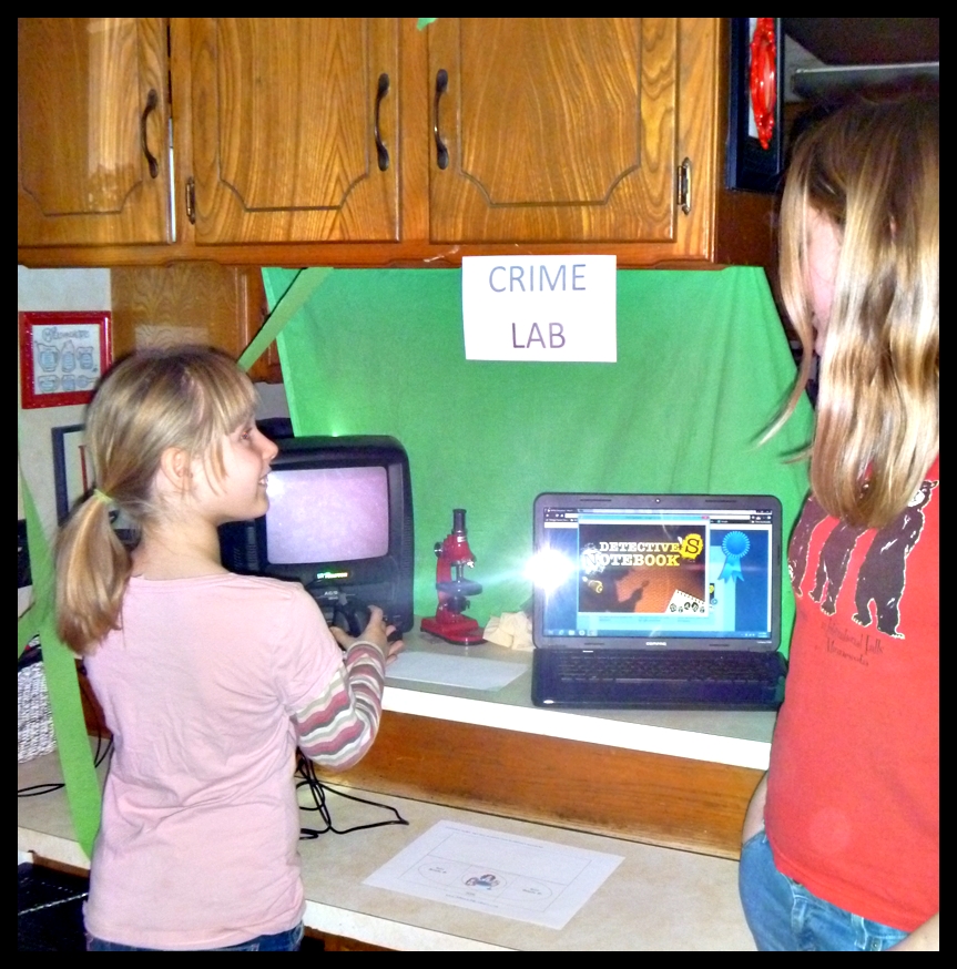Home Grown Hearts Academy Homeschool Blog: Forensic Science Unit Fun