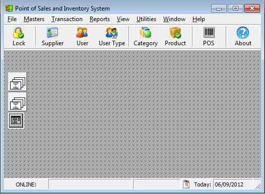 Point of Sales and Inventory System ~ Free Students Project