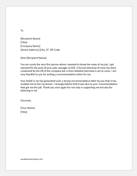 Thank You Note For A Letter Of Recommendation Medical Resume thank-you-note-for-a-letter-of-recommendation-medical-resume