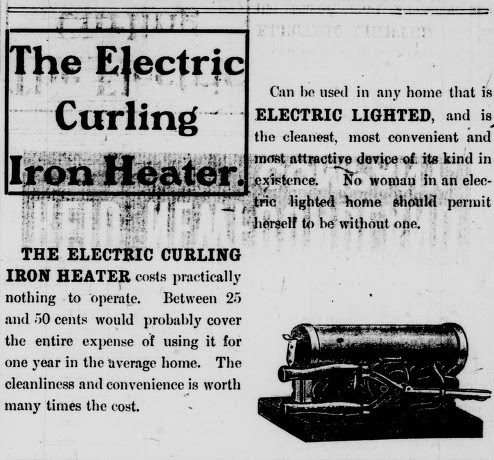 ICH Blog: Folklore Photo: Vintage Curling Tongs