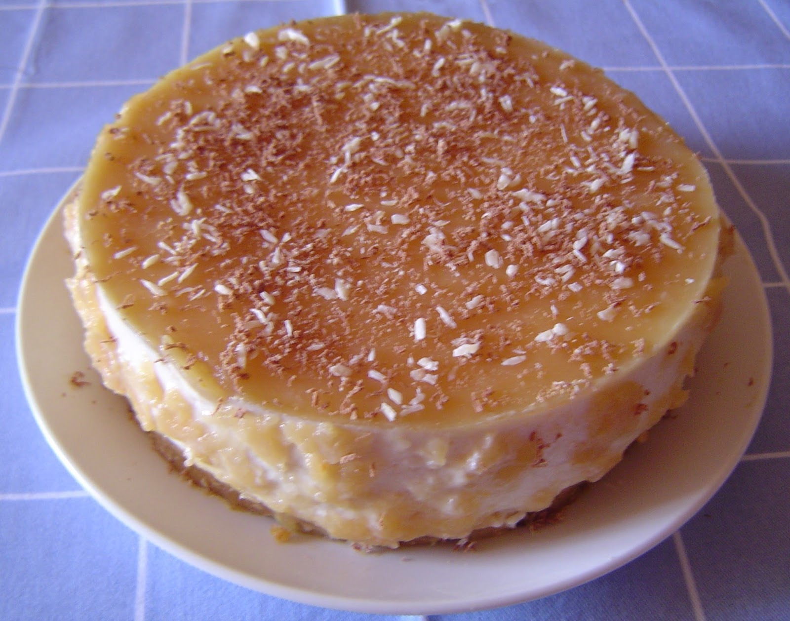 La Cocina de Inma Micó: TARTA FRIA DE QUESO, PARAGUAYAS Y CIRUELAS ...