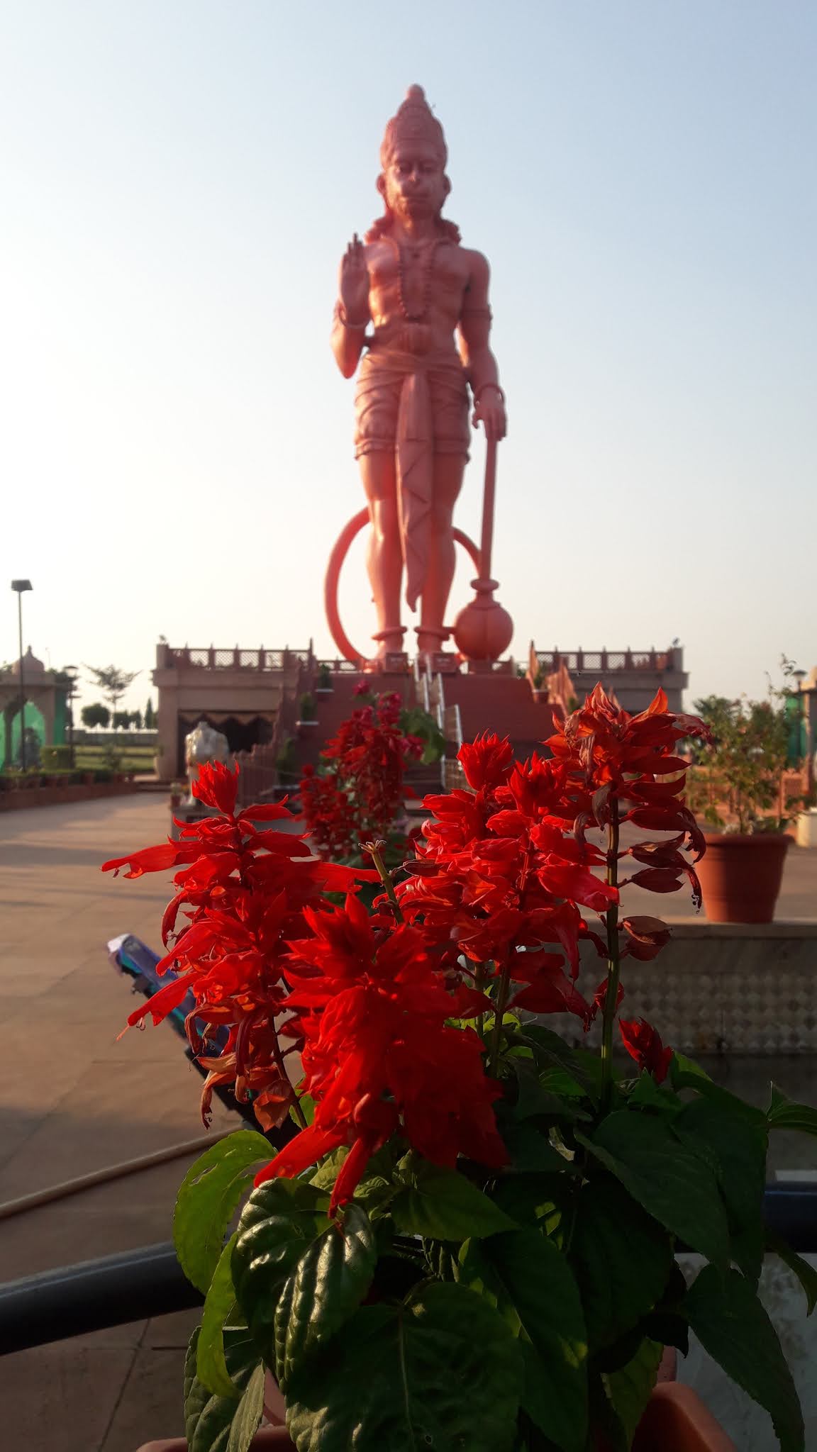Siddheshwar Hanuman temple Simariya - Tallest statue of Lord Hanuman ...