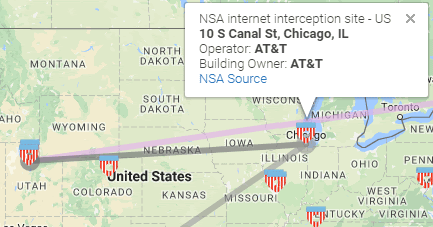 Maps Mania: Mapping NSA Intercept Sites