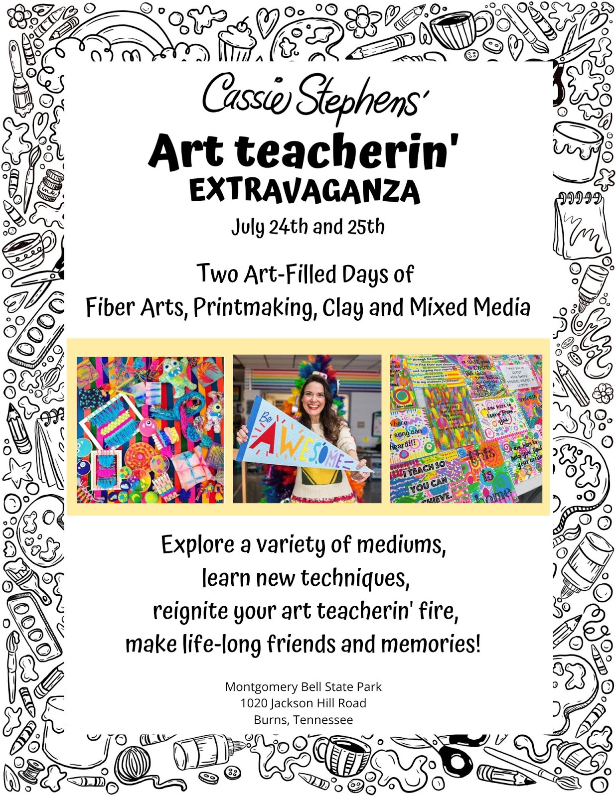 Cassie Stephens: art lessons