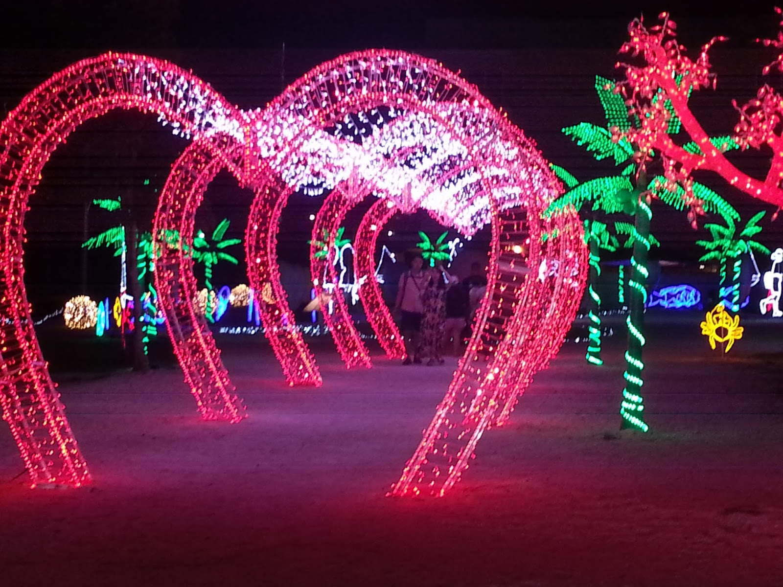 Art & Marie go to Micronesia & Guam: Valentine lights